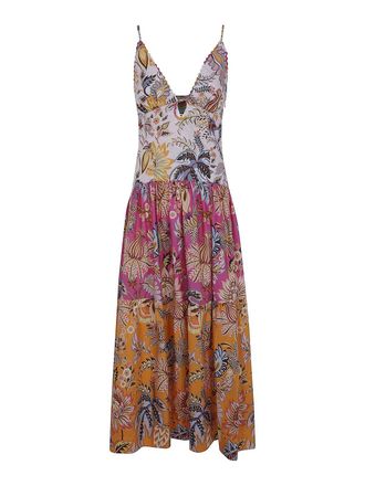 Farm Rio Maxikleid - Bunt