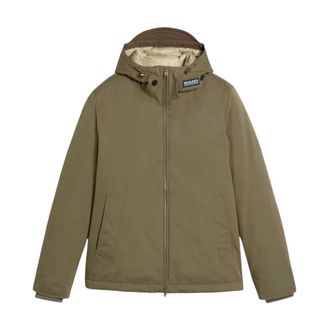 Woolrich Pacific Jacke - - Jackets - Herren - Gr&uuml;n - L