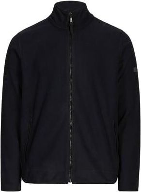 Aigle Fleecejacke mit hohem Kragen in Schwarz