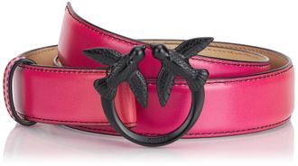 Pinko Damen Love Berry H3 Belt Farbverlauf Gürtel, Ya4l_Mult.Fuchsia/Orange-Schwarz, L