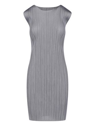 Issey Miyake Falten Mini-Kleid