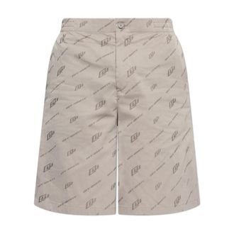Off-white Logo Shorts - - Shorts - Herren - Beige - M