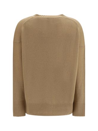 Allude Womens Cashmere Crewneck Sweater 45 Kashmir-Capra Hircus Kashmir/capra