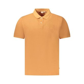 Pepe Jeans London Homme, Tops, Orange, Taille: M Polo Orange Brodé