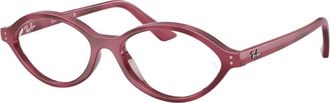 Ray-Ban unisex, Accessoires, Violet, Taille: 52 MM Rx7265 Optical Frame
