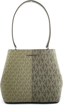Michael Kors Femme, Sacs, Beige, Taille: ONE Size Sac bandouli&egrave;re en toile avec d&eacute;tails contrast&eacute;s