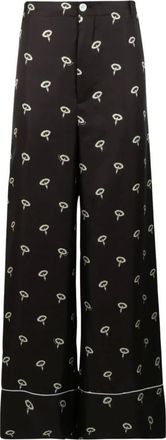 Marni Pantalon de pyjama - Femme - Pantalons - Noir - Taille: 46 FR