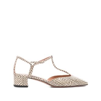 Aquazzura Sorbonne Bambi Schlange-Print-Pumps - - Shoes - Damen - Beige - 38 1/2 EU