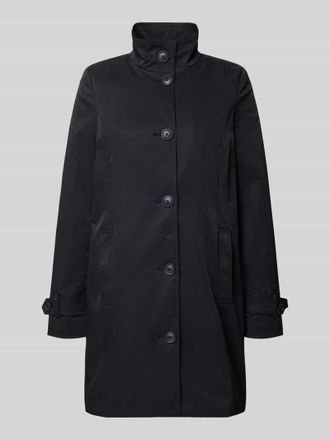 Christian Berg Trenchcoat mit Stehkragen und &Auml;rmelriegeln