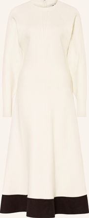 Reiss Reiss Kleid Im Materialmix beige