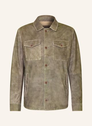 Milestone Lederjacke Msbianco braun