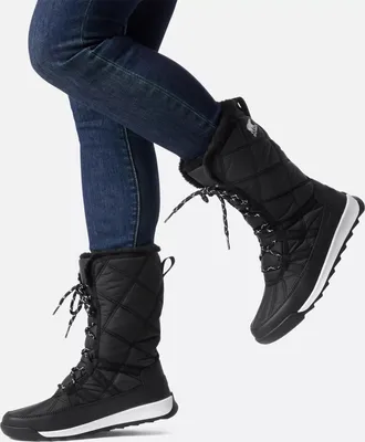 Sorel Whitney II Plus Tall Snow Boot - Black