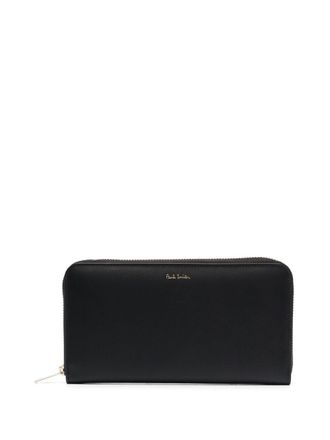 Paul Smith Portemonnaie mit Artist Stripe-Print - Schwarz