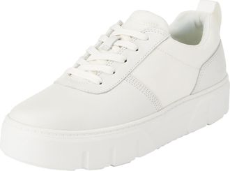 Timberland Herren Laurel Court Sneaker, WHI Full Grain, 37.5 EU Weit