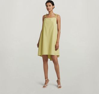 G-Star Para Simple Short Kleid - Gr&uuml;n - Damen