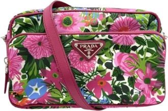Prada Pre-owned Bt1010 Pochette Shoulder Bag - Femme - Pre-owned - Multicolore - Taille: ONE Size