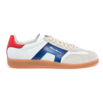 Santoni Herren, Schuhe, Wei&szlig;, 44 1/2 EUGr&ouml;&szlig;e