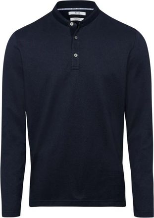 Brax Marineblaues Hemd mit Knopfleiste f&uuml;r Herren - - Tops - Herren - Blau - 2XL