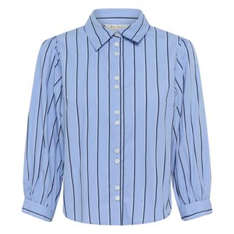 Part Two Femme, Blouses et Chemises, Bleu, Taille: 36 FR Anais Shirt