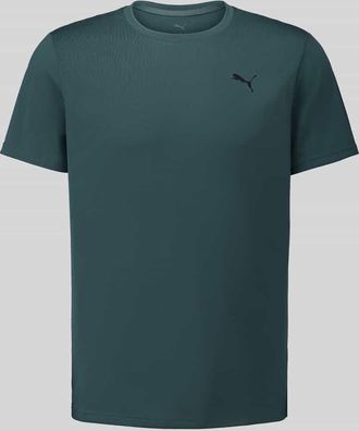 Puma Regular Fit Sport-T-Shirt mit Logo-Print