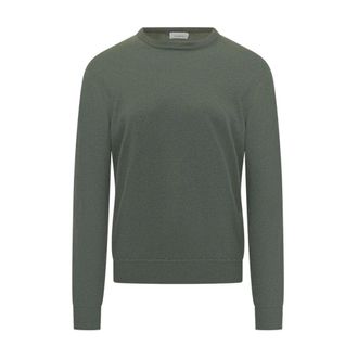 Malo Roundneck - - Knitwear - Herren - Gr&uuml;n - 3XL