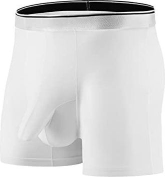 Generic Boxers amples pour hommes - Doux et respirant - Pour homme - Grande taille - Sous-v&ecirc;tements de sport s&eacute;par&eacute;s - Sous-v&ecirc;tements pour hommes - Transparen