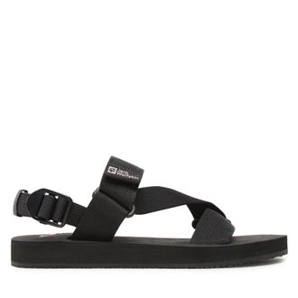 Jack Wolfskin Sandalen Jack Wolfskin Urban Entdeckung Belt Sandal W 4056801 Schwarz