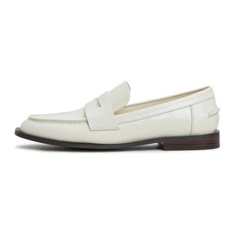 Cesare Gaspari Wei&szlig;e Loafer mit Blockabsatz - - Shoes - Damen - Wei&szlig; - 36 EU