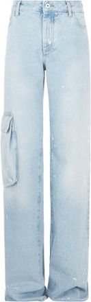 Off-white Jean large en coton
