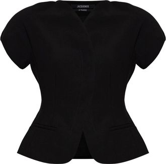 Jacquemus Damen, Jacken, Schwarzk, XSGr&ouml;&szlig;e