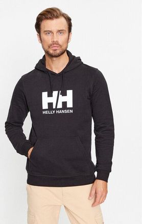 Helly Hansen Sweatshirt Logo 33977 Schwarz Regular Fit