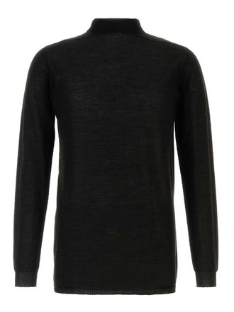 Rick Owens Rundhalspullover - Schwarz