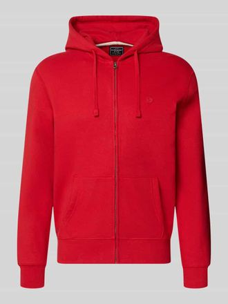 Superdry Regular Fit Sweatjacke aus Baumwoll-Mix mit Label-Detail
