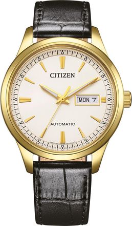Citizen Schwarz Herren Armbanduhr NY4059-09AC