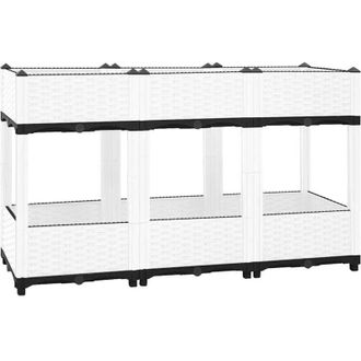 vidaXL Lit sur&eacute;lev&eacute; 120x40x71 cm Polypropyl&egrave;ne vidaXL