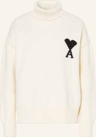 Ami Ami Paris Rollkragenpullover weiss