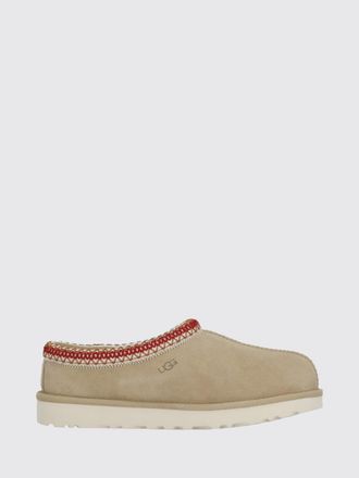 UGG Sabot-Mules Tasman II aus Veloursleder mit Woll-Innenausstattung