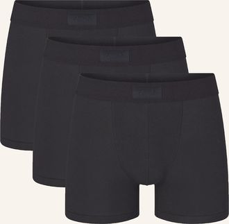 SKIMS Skims 3er-Pack Boxershorts Skims Cotton schwarz
