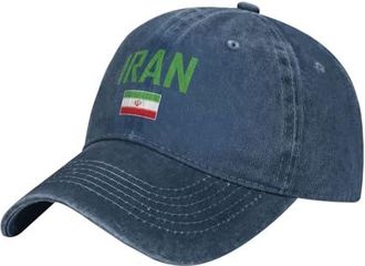 Generic Baseball Casquette Drapeau Iranien Vintage L&eacute;ger Casquette De Baseball Vintage Anti-Soleil Cap pour Les Saisons Golf Hip Hop