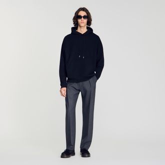 Sandro Oversize-Kapuzensweatshirt