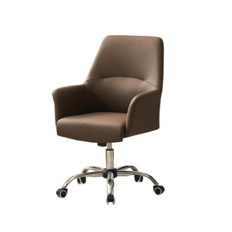 Generic Ergonomischer B&uuml;rostuhl, Computerstuhl Aus Leder Mit Hoher R&uuml;ckenlehne, H&ouml;henverstellbar, Kann 150 Kg Tragen, Geeignet for Zuhause Und B&uuml;ro(Color3)