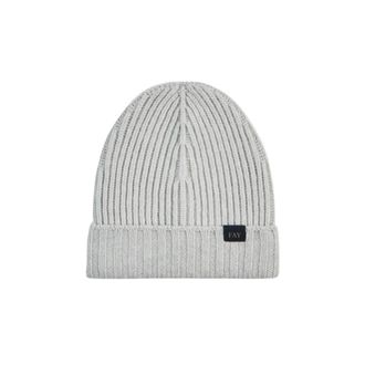 Fay Homme, Accessoires, Bleu, Taille: ONE Size Glace Noire Style Anglais Chapeau