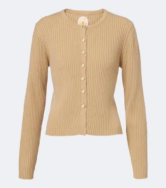 Jardin Des Orangers Cardigan en laine et cachemire