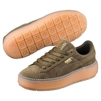 Puma Puma Chaussures de Sport pour Femme, Vert Olive, 36 EU