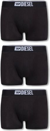 Diesel Homme, Sous-v&ecirc;tements, Noir, Taille: L Umbx-Sebastian Three-Pack Boxer Briefs