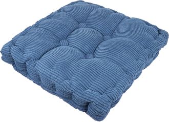 Aboofan Quadratisches Sitzkissen 38x38cm Rutschfestes Bequemes Stuhlkissen Für Innen Und Außenbereich Weiches Cordmaterial Für Esszimmer Garten Und Büro Uv Be