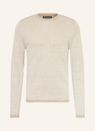 Marc O'Polo Marc Opolo Pullover Mit Leinen beige