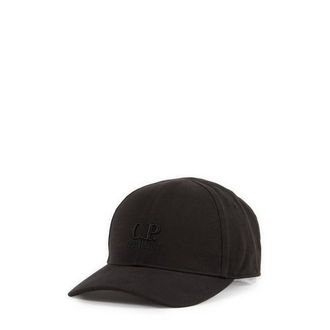 C.P. Company Casquette gabardine &agrave; logo brod&eacute;