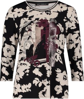 Betty Barclay Rundhals-Shirt 3/4-Arm Betty Barclay schwarz