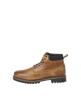 Jack & Jones JFWQUEENSWAY LEATHER BOOT SN
